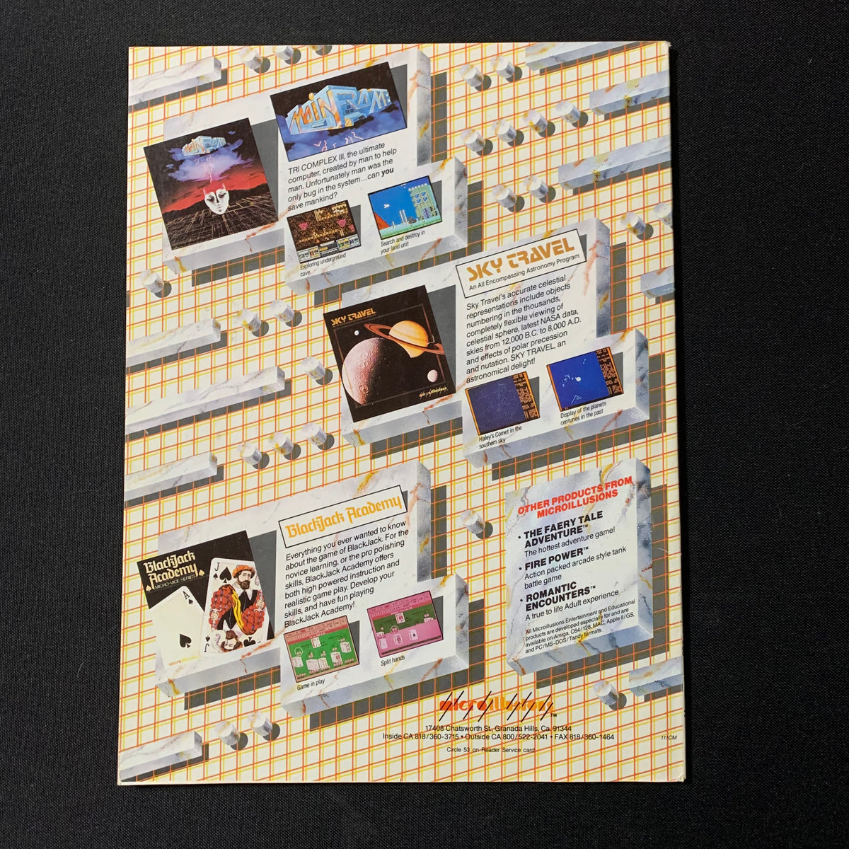 MAGAZINE Run July 1988 Commodore 64/128 computer Graphics gallery art ...