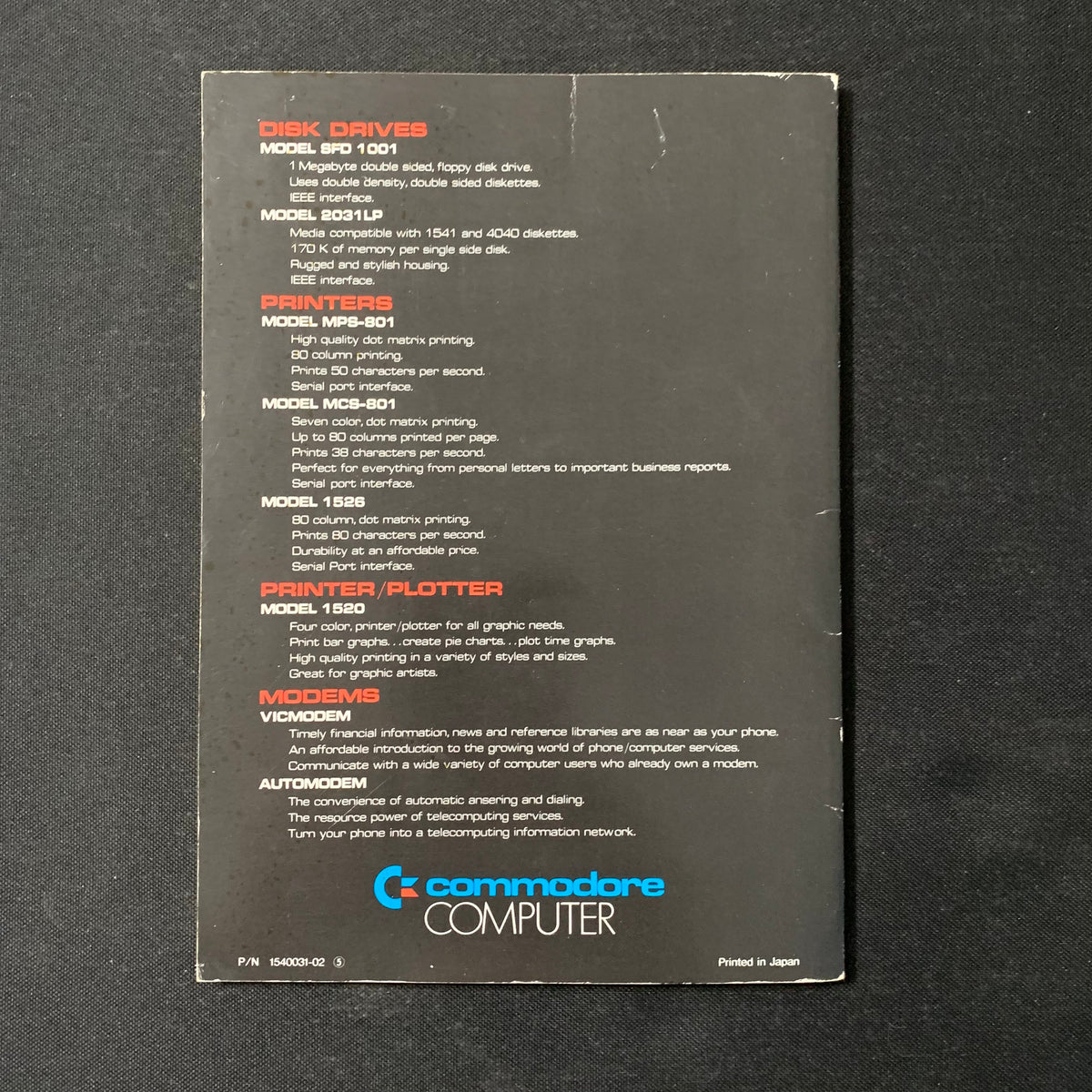 COMMODORE 64 1541 Disk Drive Manual user's guide (1982) – The Exile ...
