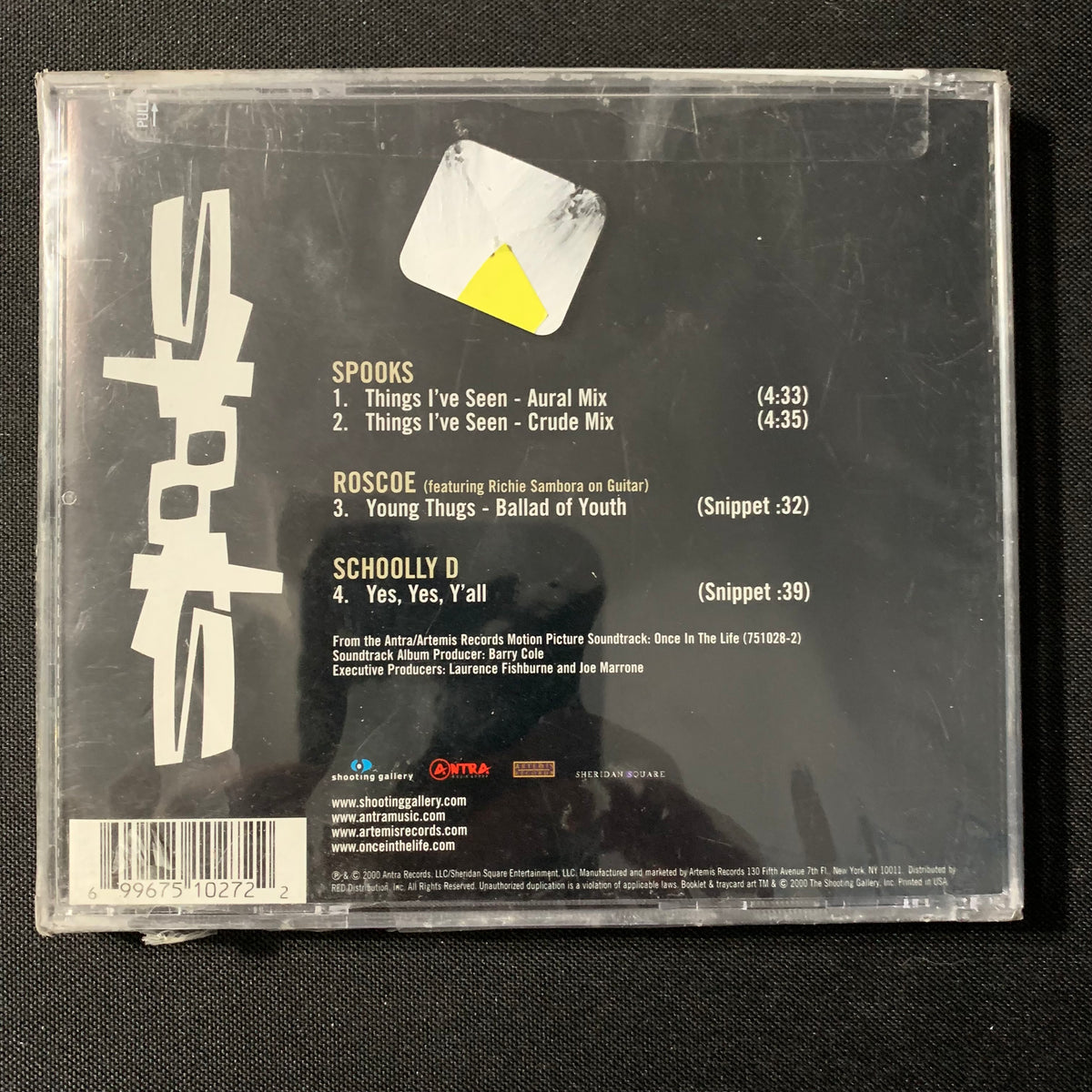 CD Spooks 'Things I've Seen' single (2000) from Once In the Life sound ...