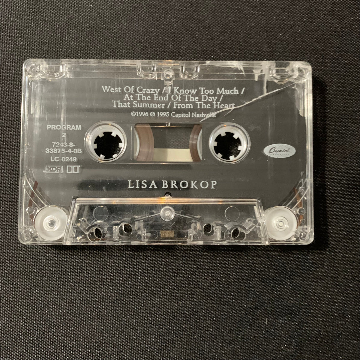 CASSETTE Lisa Brokop self-titled (1996) Canadian country singer female ...