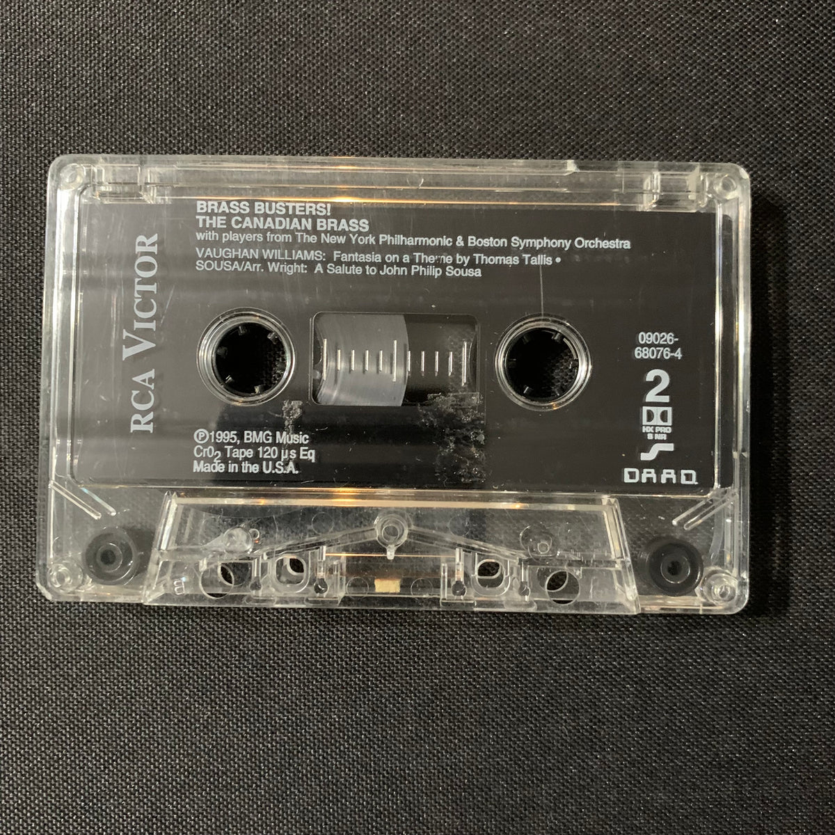 CASSETTE Canadian Brass 'Brass Busters' (1995) tape classical horns ...