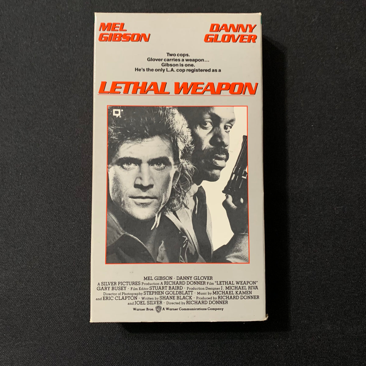 VHS Lethal Weapon (1987) Mel Gibson, Danny Glover, Gary Busey – The ...