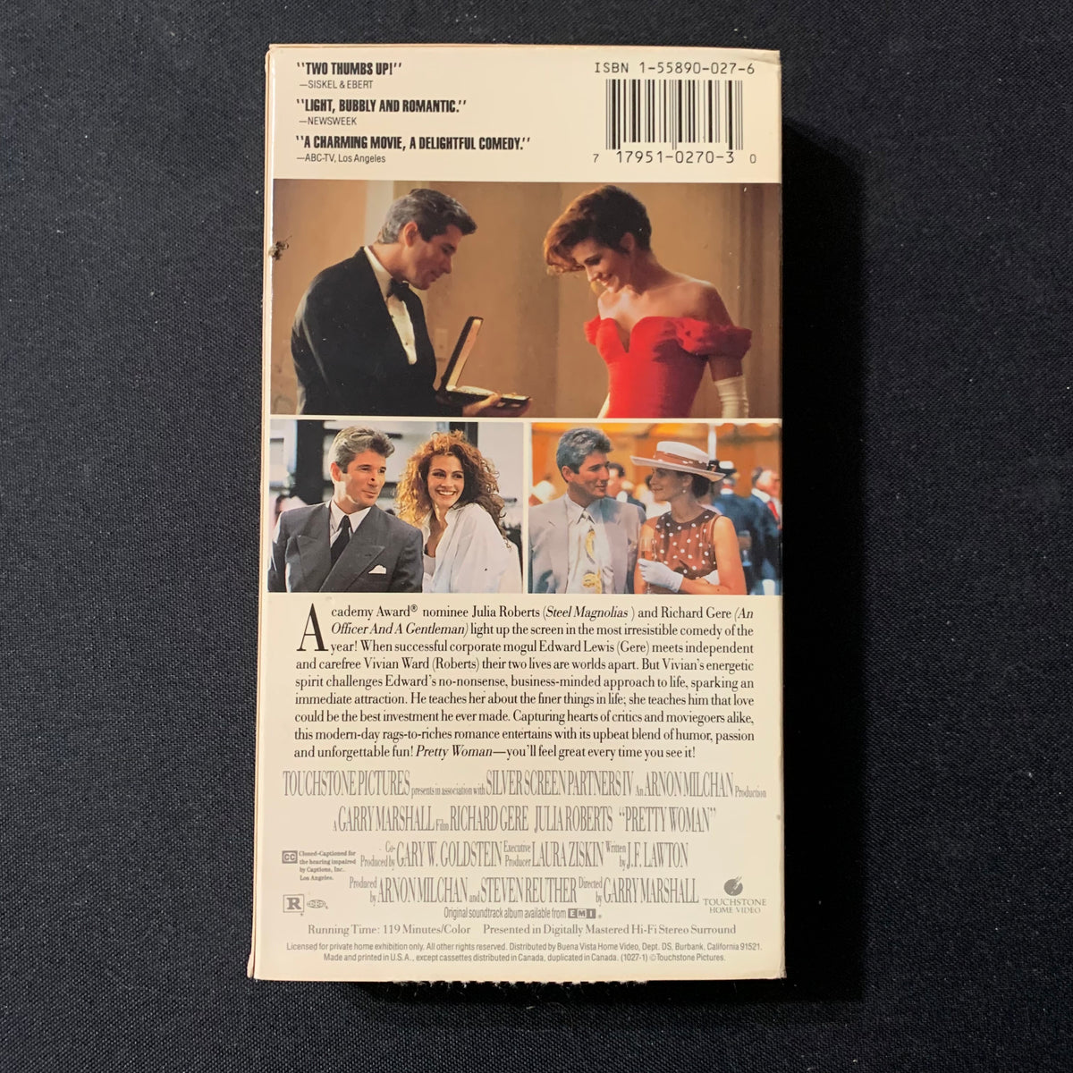 VHS Pretty Woman (1990) Julia Roberts, Richard Gere, Jason Alexander ...