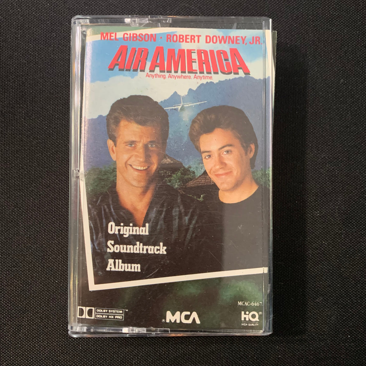CASSETTE Air America soundtrack (1990) Aerosmith, Steely Dan, B.B. Kin ...