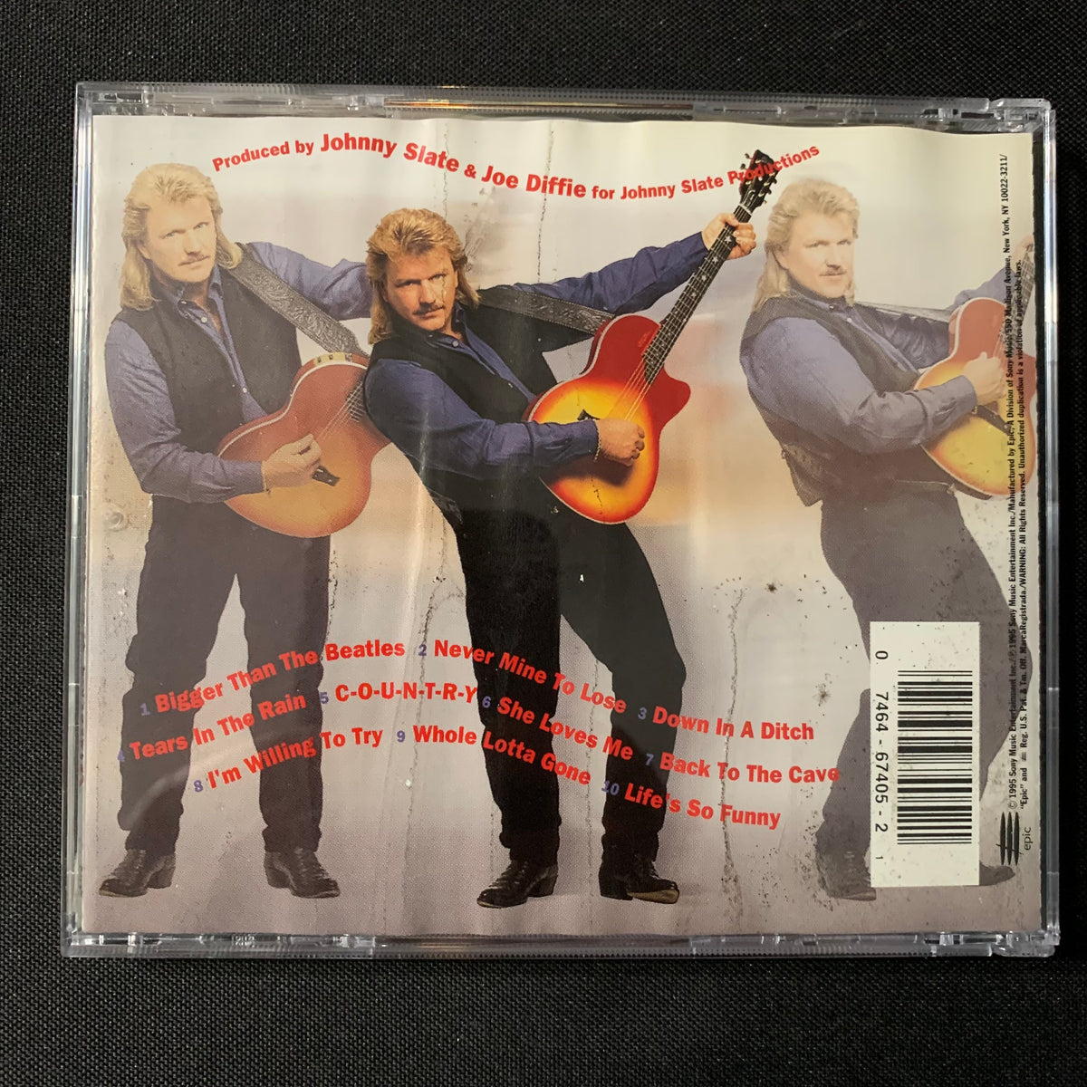 CD Joe Diffie 'Life's So Funny' (1995) Bigger Than the Beatles, Whole ...