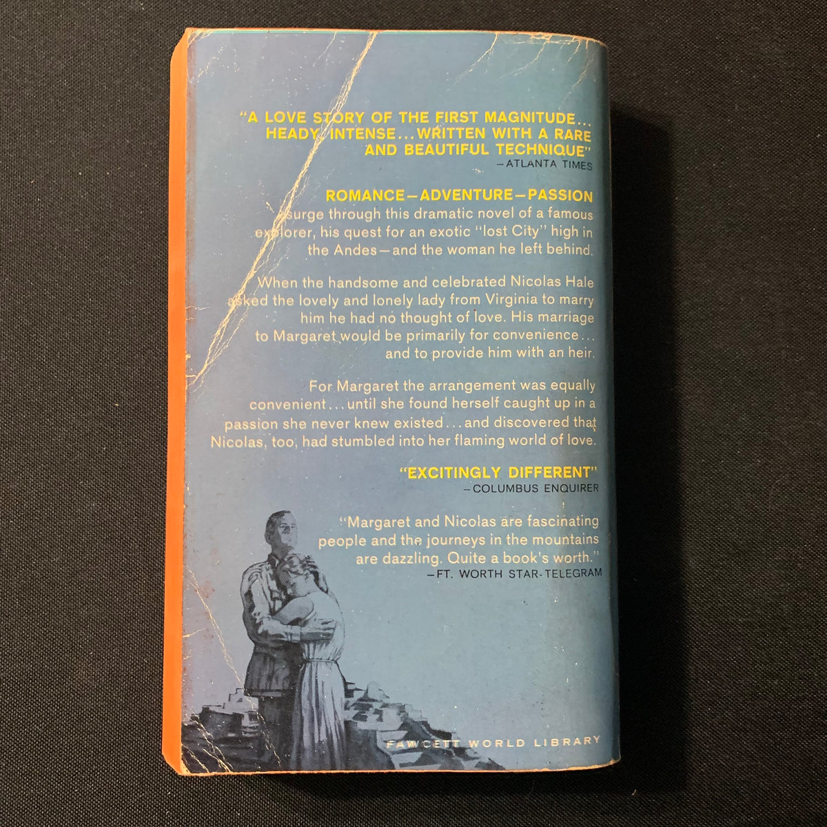 BOOK Frances Parkinson Keyes 'The Explorer' (1970) PB Fawcett Crest fi ...