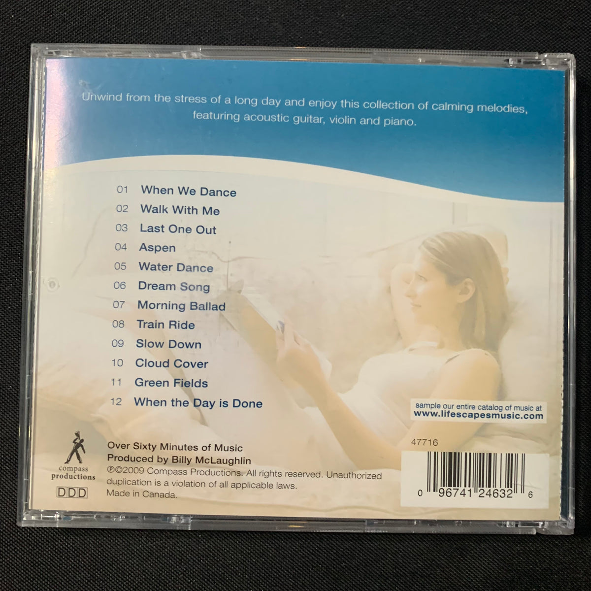 CD Lifescapes Relaxing Guitar (2009) peaceful acoustic music for relax ...