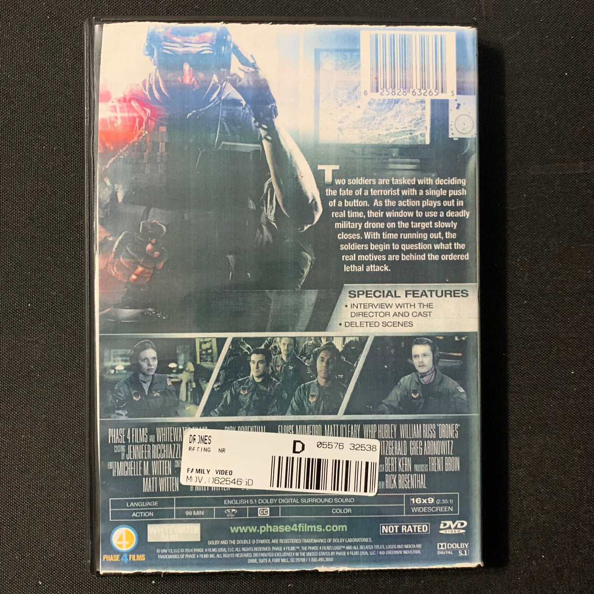 DVD Drones (2014) Eloise Mumford, Matt O'Leary, Whip Hubley – The Exile ...