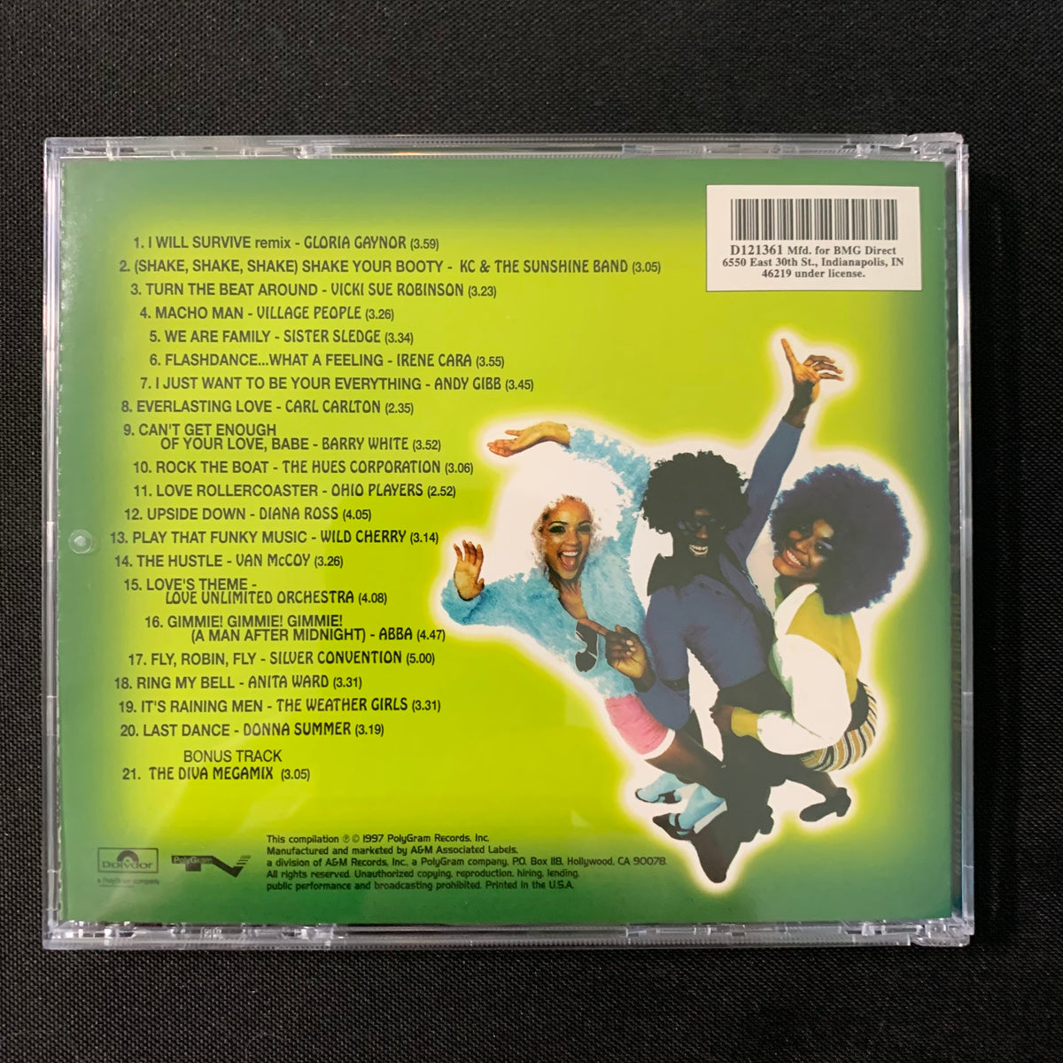 CD Pure Disco 2 (1997) VIllage People, Gloria Gaynor, Irene Cara, Andy ...