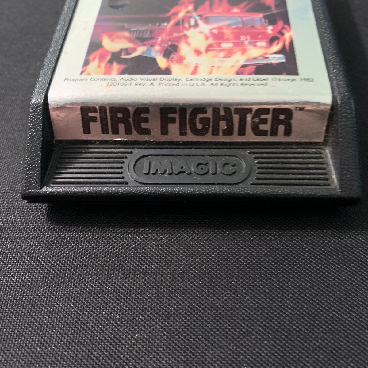 ATARI 2600 Fire Fighter tested Imagic video game cartridge – The Exile ...