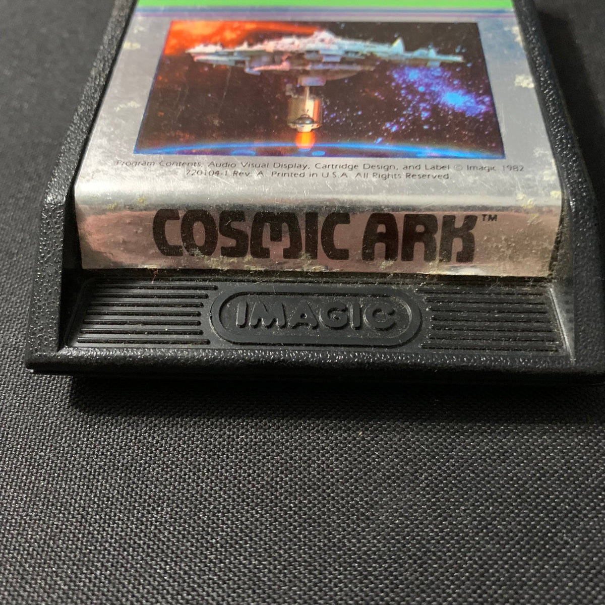 ATARI 2600 Cosmic Ark tested video game cartridge Imagic arcade action ...