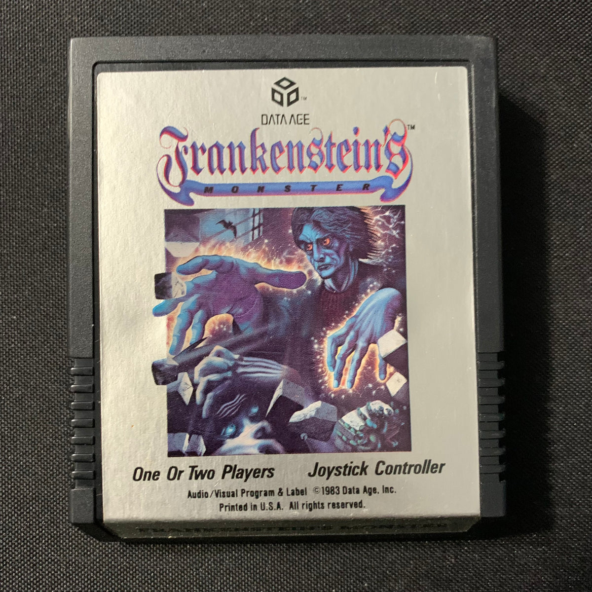 ATARI 2600 Frankenstein's Monster CIB Data Age rare complete boxed tes ...