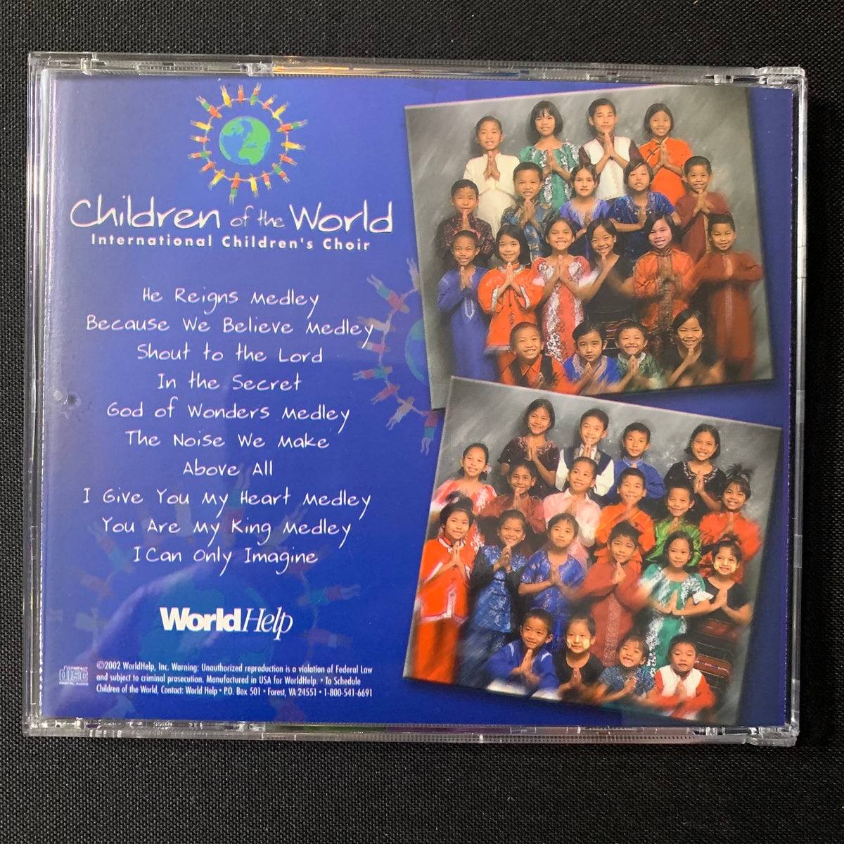 CD Children of the World International Children's Choir 'Worship' (200 ...