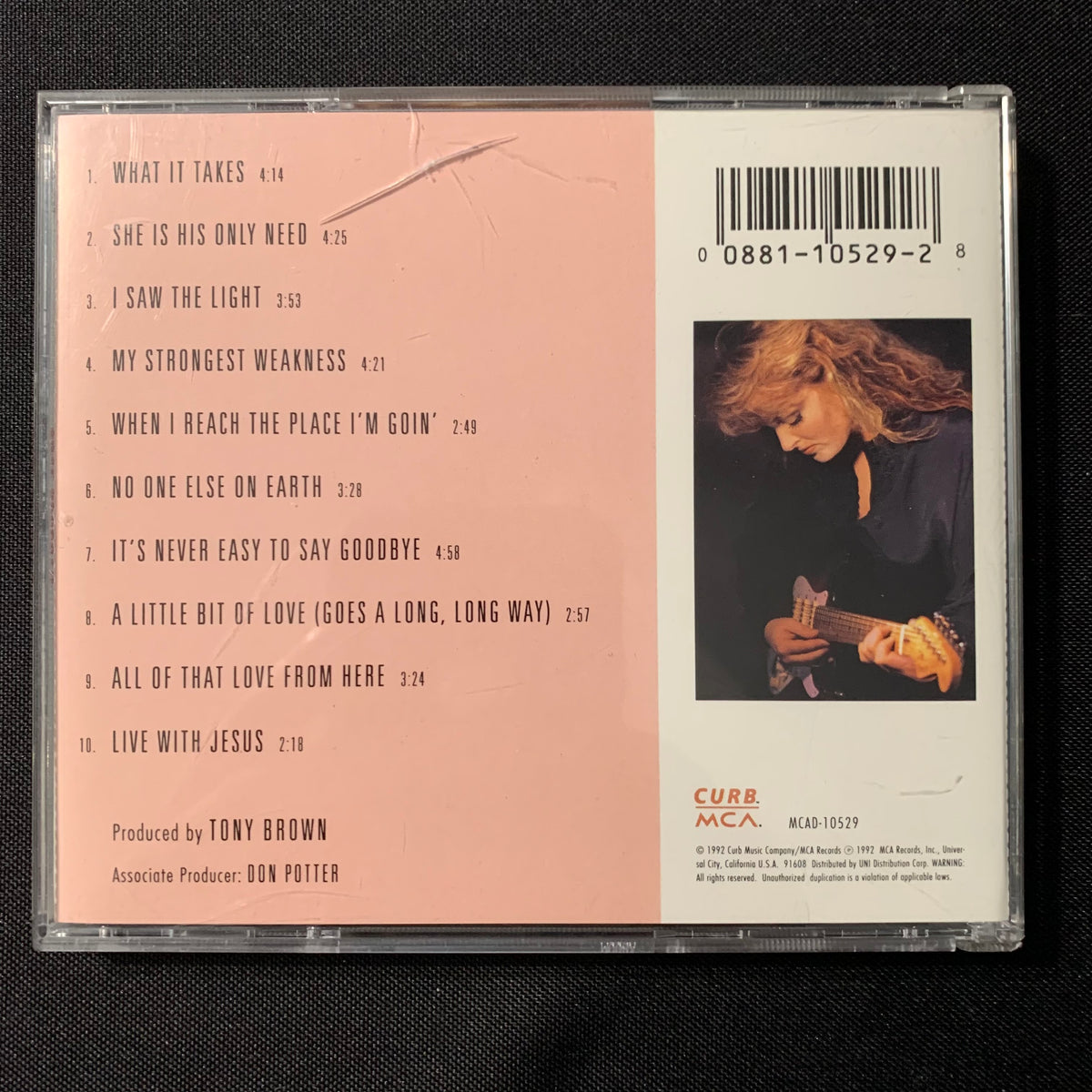 CD Wynonna Judd 'Wynonna' (1992) She Is His Only Need! I Saw the Light ...