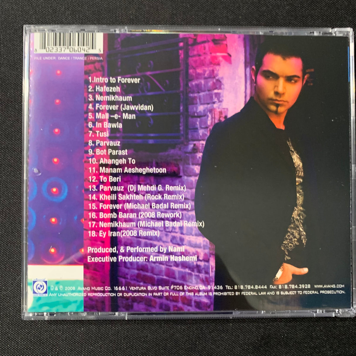 CD Nami 'Forever' (2008) Avang Music Iranian Persian singer – The Exile ...