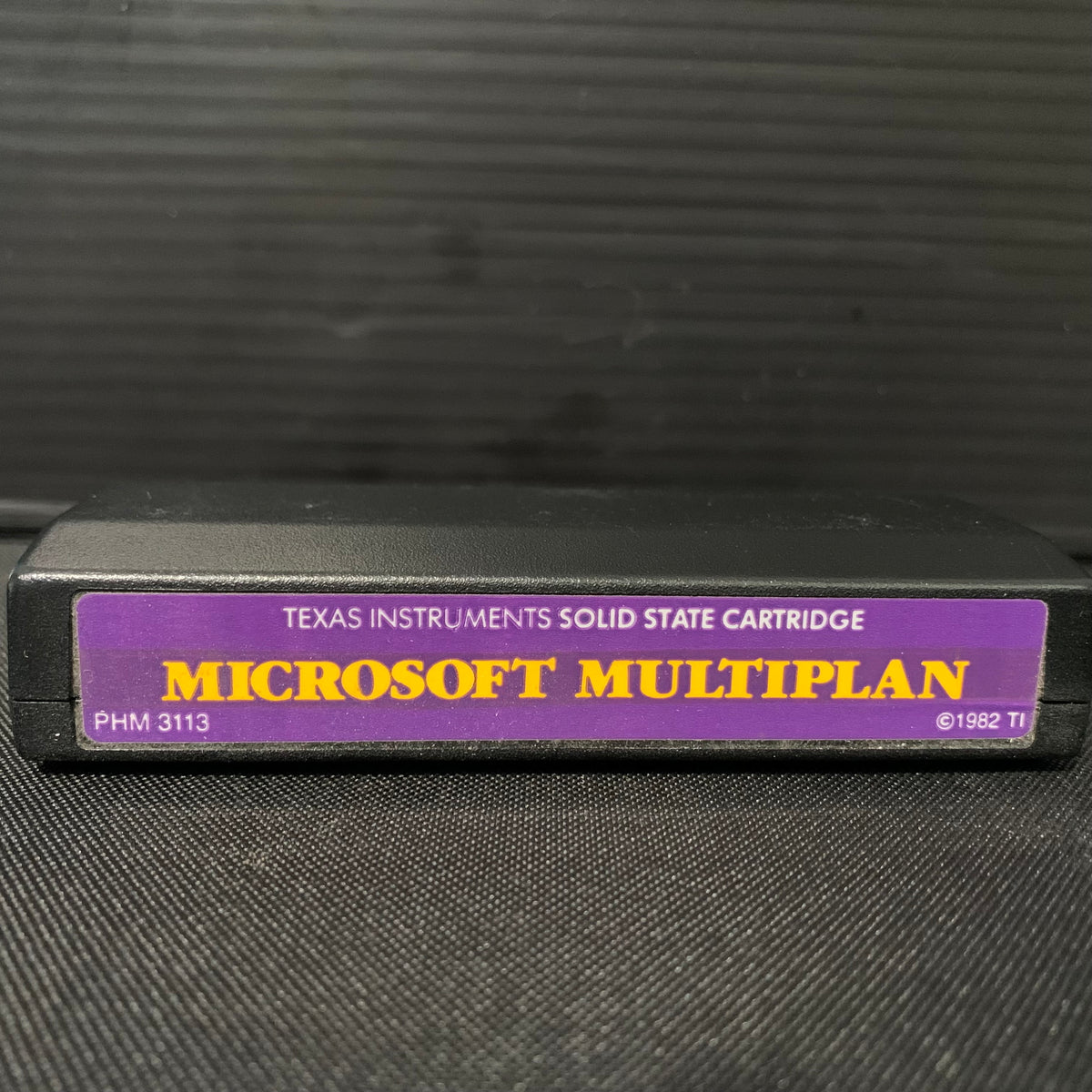 TEXAS INSTRUMENTS TI 99/4A Microsoft Multiplan (1982) cartridge only b – The Exile Media and ...