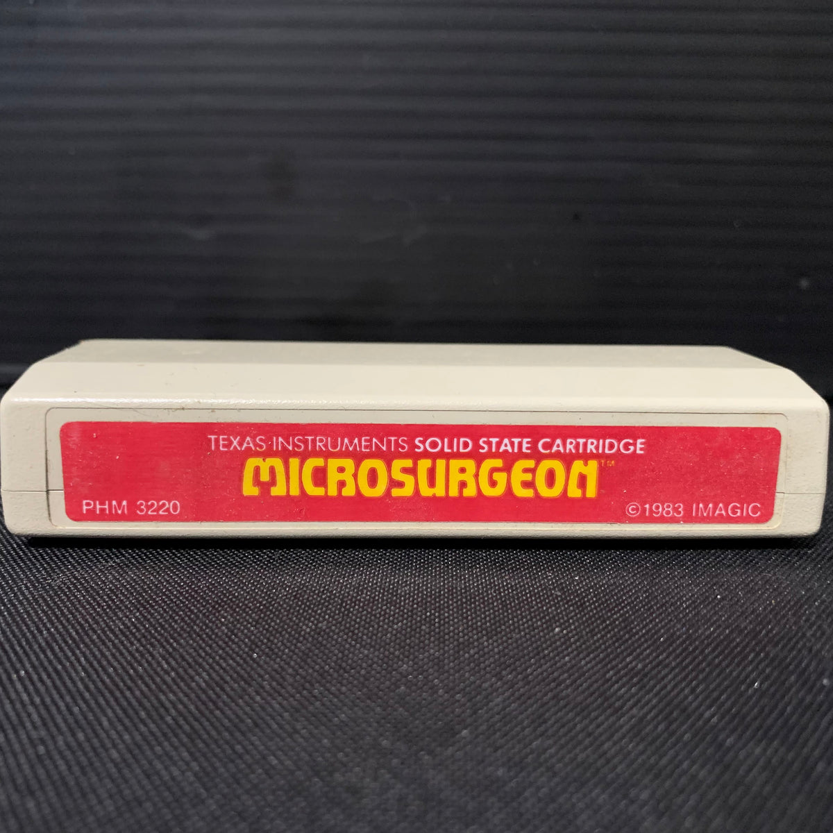 TEXAS INSTRUMENTS TI 99/4A Microsurgeon classic tested video game cart ...