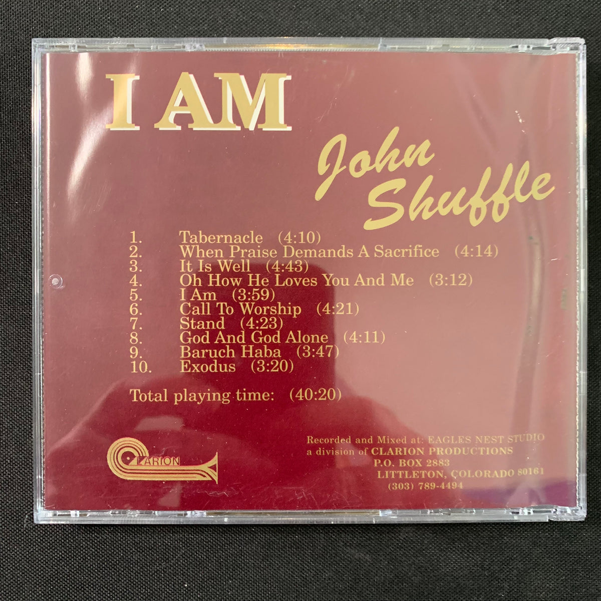 CD John Shuffle 'I Am' Jewish religious songs – The Exile Media and ...