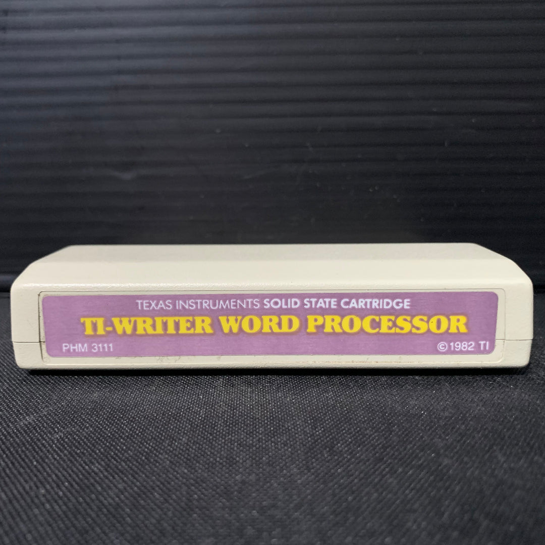 TEXAS INSTRUMENTS TI 99/4A TI-Writer (1982) word processor cartridge o ...