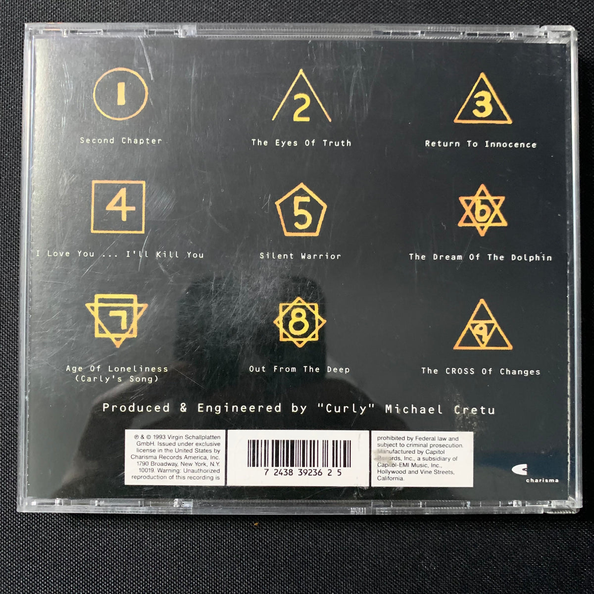 CD Enigma 'The Cross of Changes' (1993) Return To Innocence! The Eyes ...
