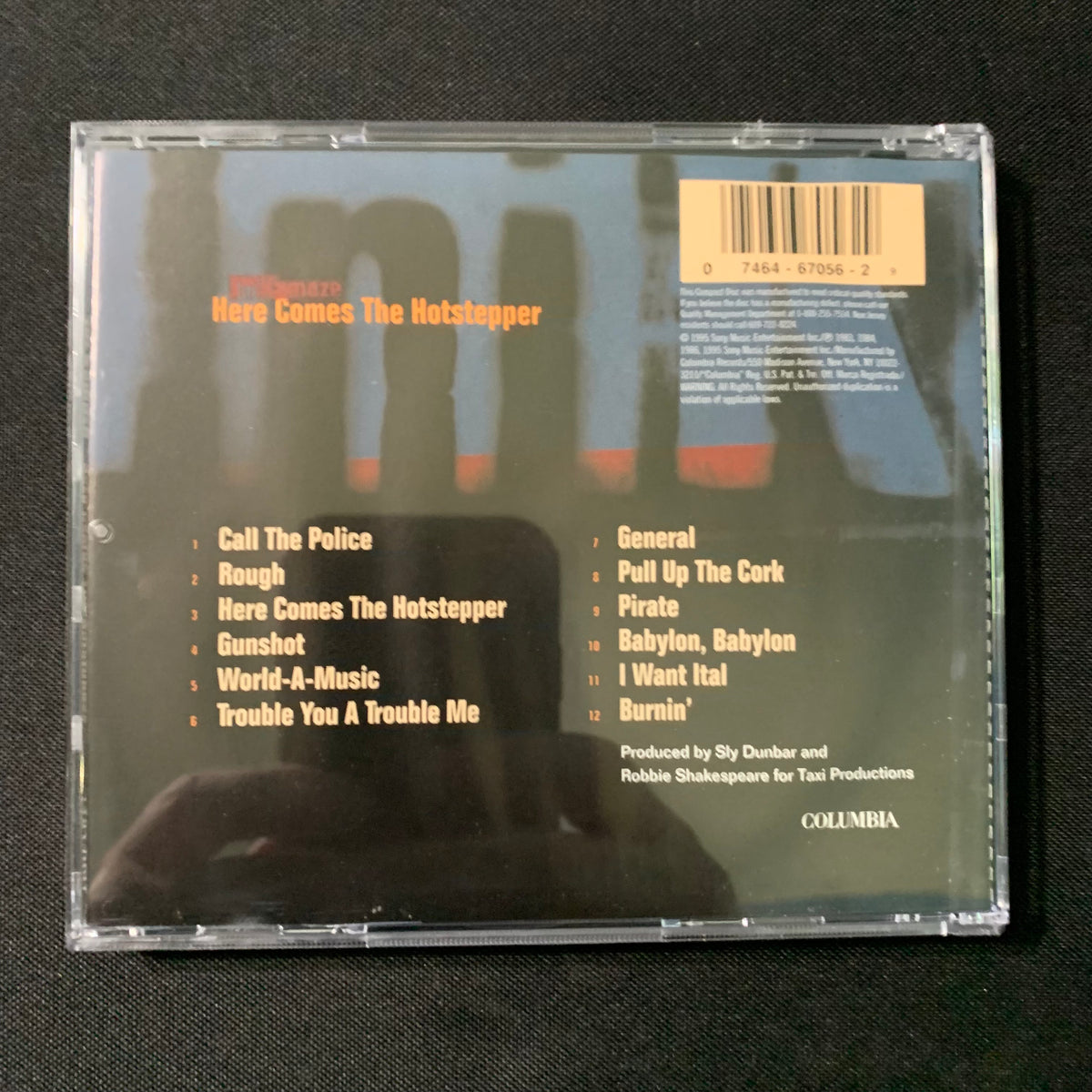 CD Ini Kamoze 'Here Comes the Hotstepper' (1995) Sly and Robbie – The ...