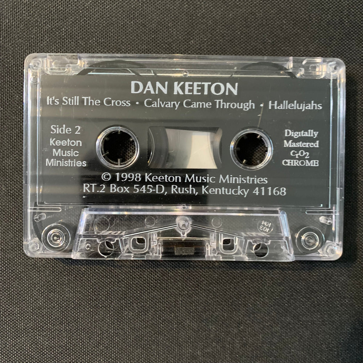 CASSETTE Dan Keeton 'Favorite Song of All' (1998) Christian gospel voc ...