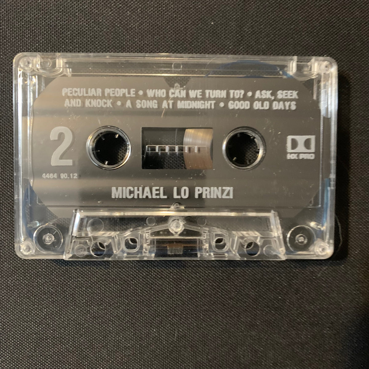 CASSETTE Michael Lo Prinzi 'Spotlighting' (1990) Blackwood Brothers Qu ...