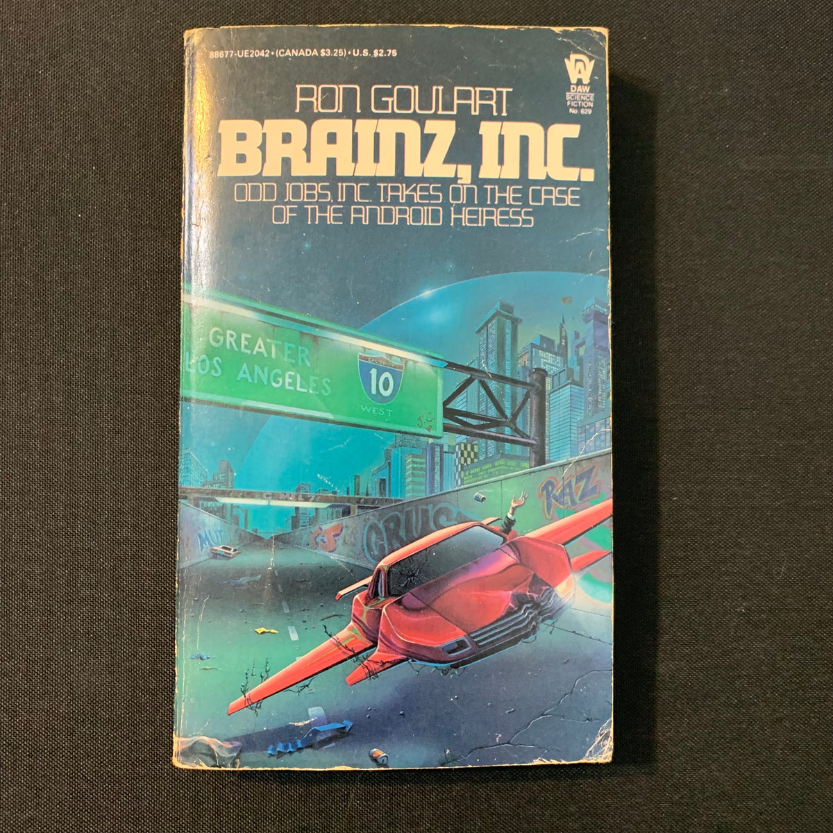 BOOK Ron Goulart 'Brainz Inc' (1985) PB DAW science fiction – The Exile ...