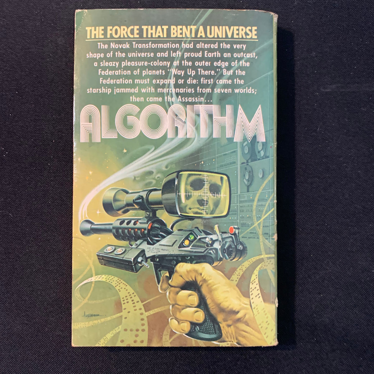 BOOK Jean Mark Gawron 'Algorithm' (1978) PB Berkley science fiction ...