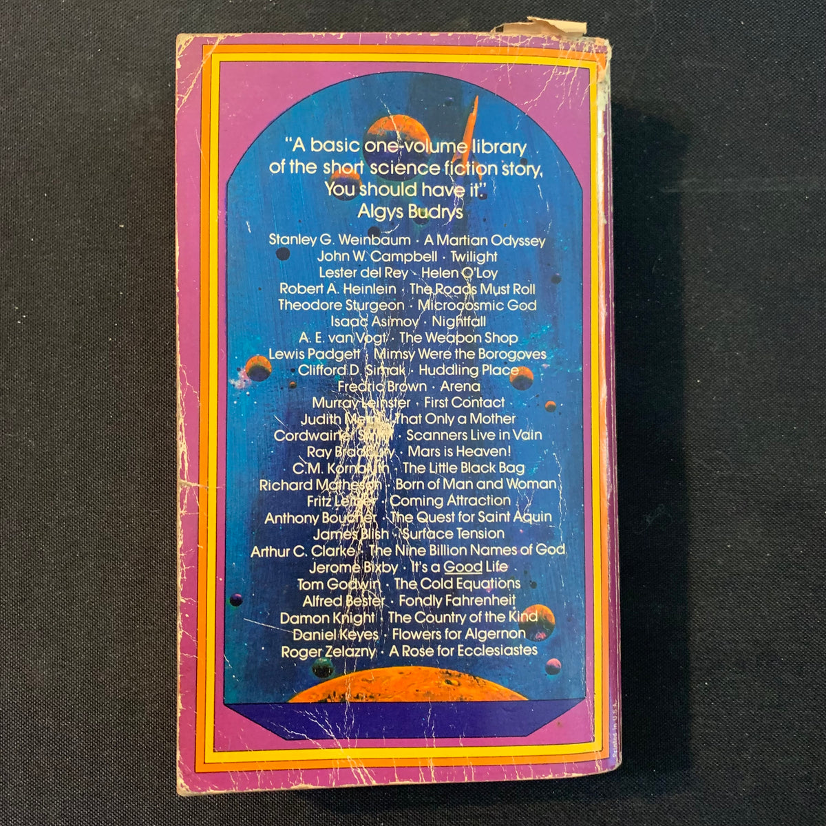 BOOK Robert Silverberg (ed) 'Science Fiction Hall of Fame' (1972) Avon ...