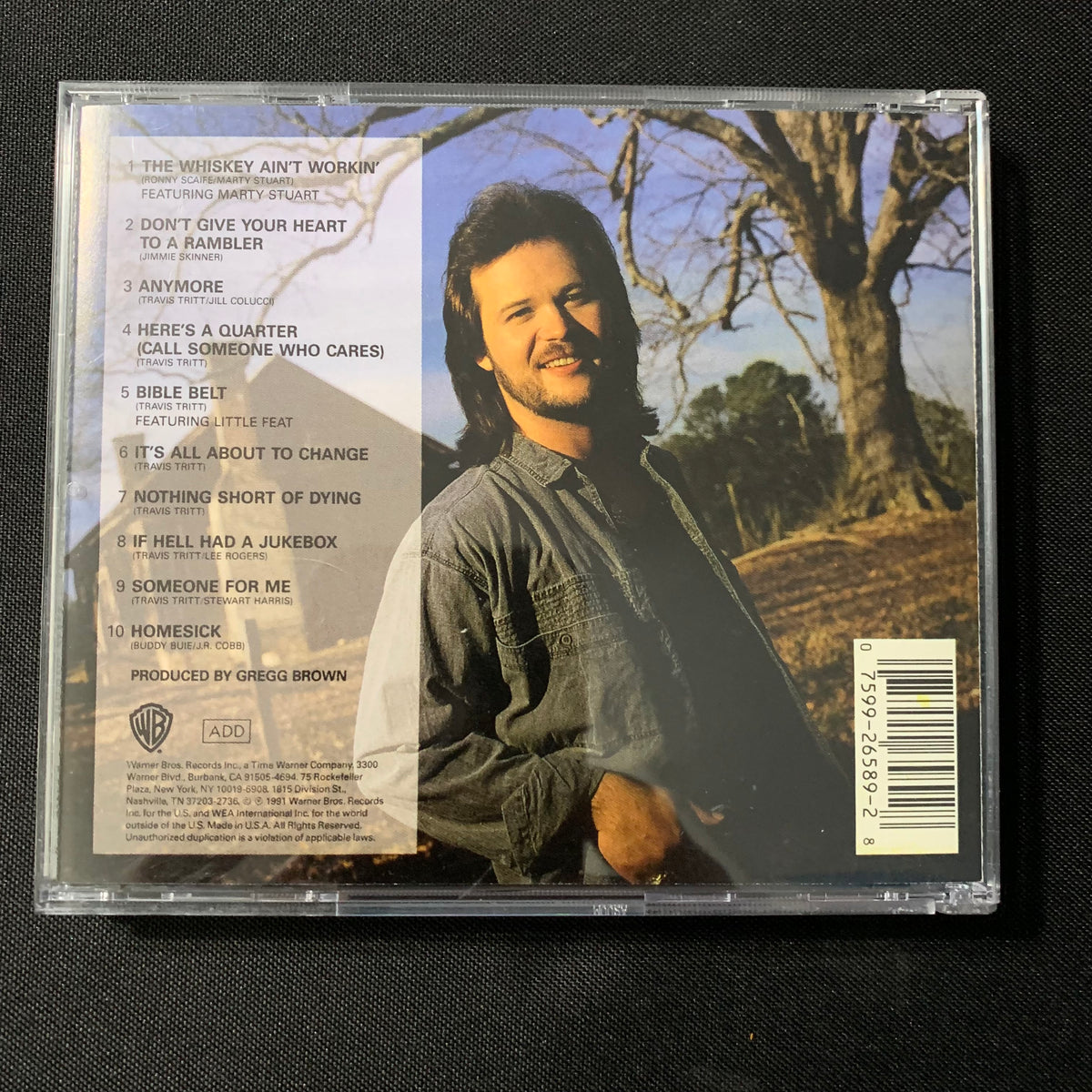 CD Travis Tritt 'It's All About To Change' (1991) The Whiskey Ain't Wo ...