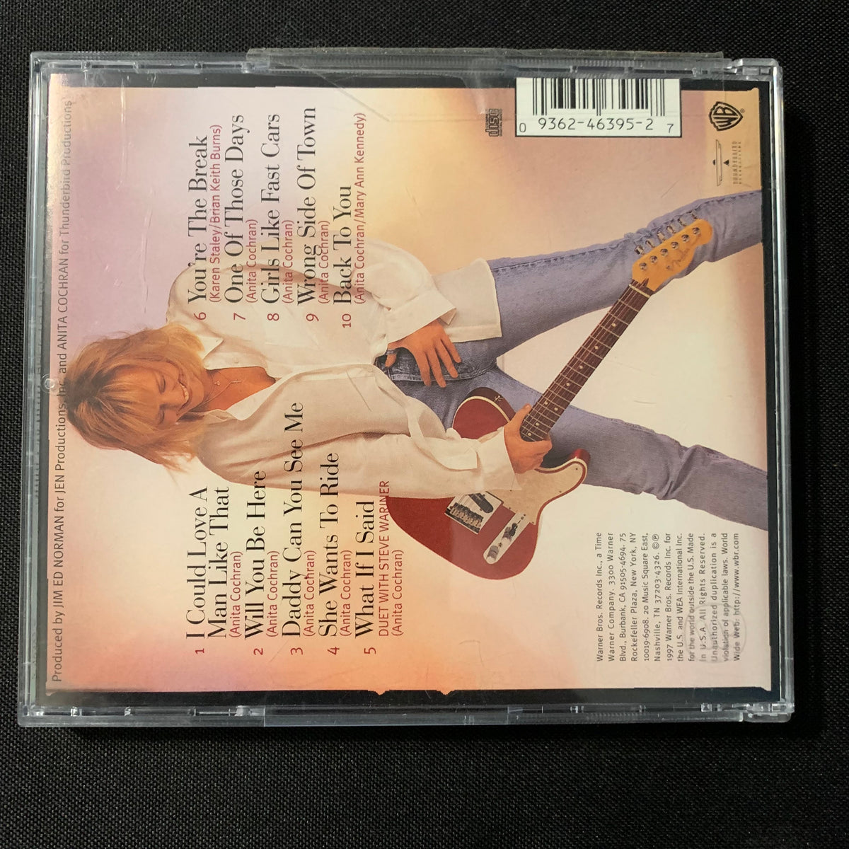 CD Anita Cochran 'Back To You' (1997) What If I Said – The Exile Media ...