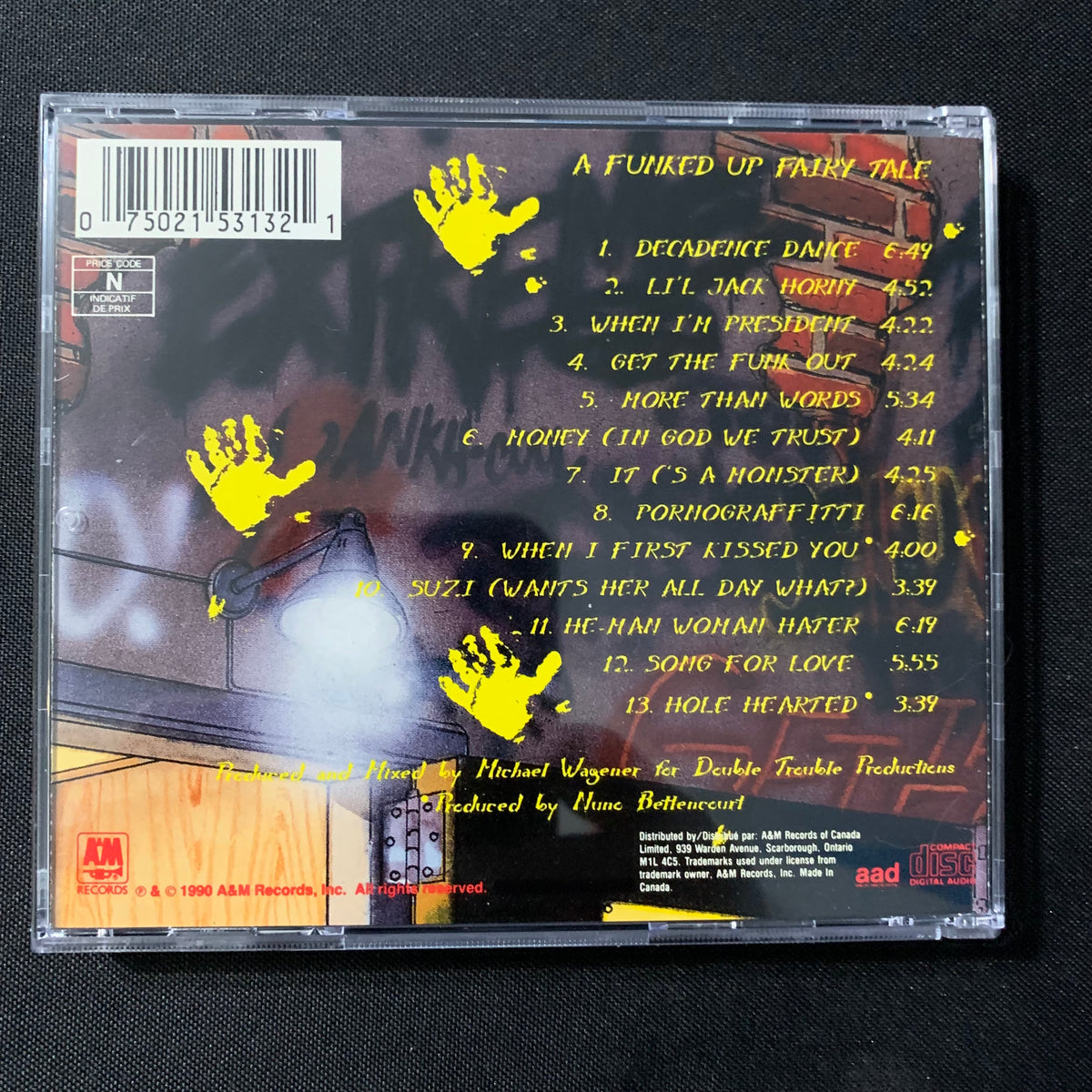 CD Extreme 'II - Pornograffitti' (1990) More Than Words, Decadence Dan ...